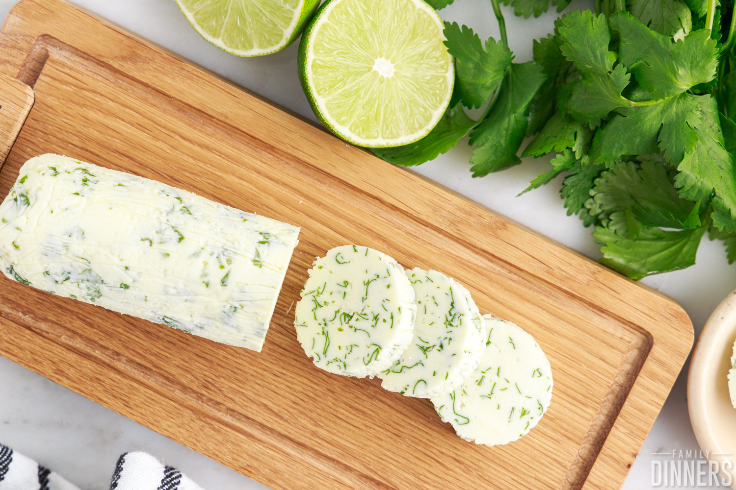 Easy Cilantro Lime Butter Recipe - Family Dinners