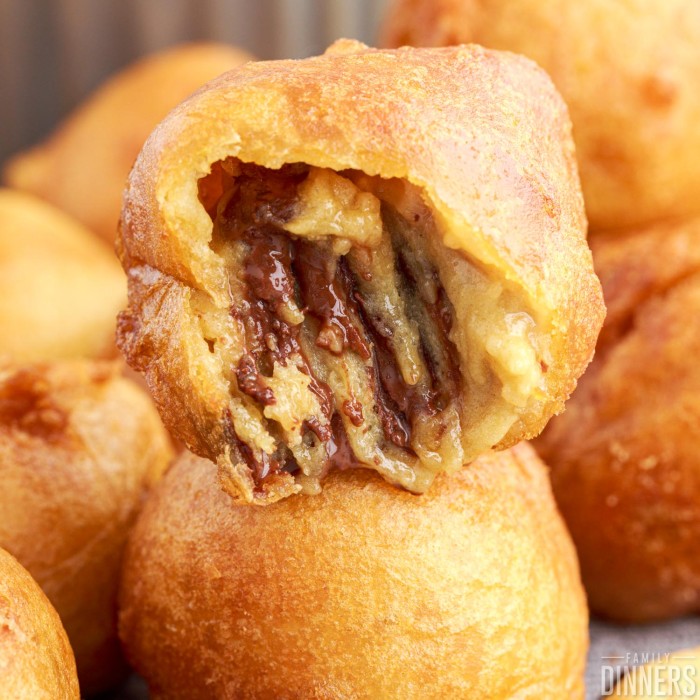 Deep Fried Cookie Dough Bites - Family Dinners