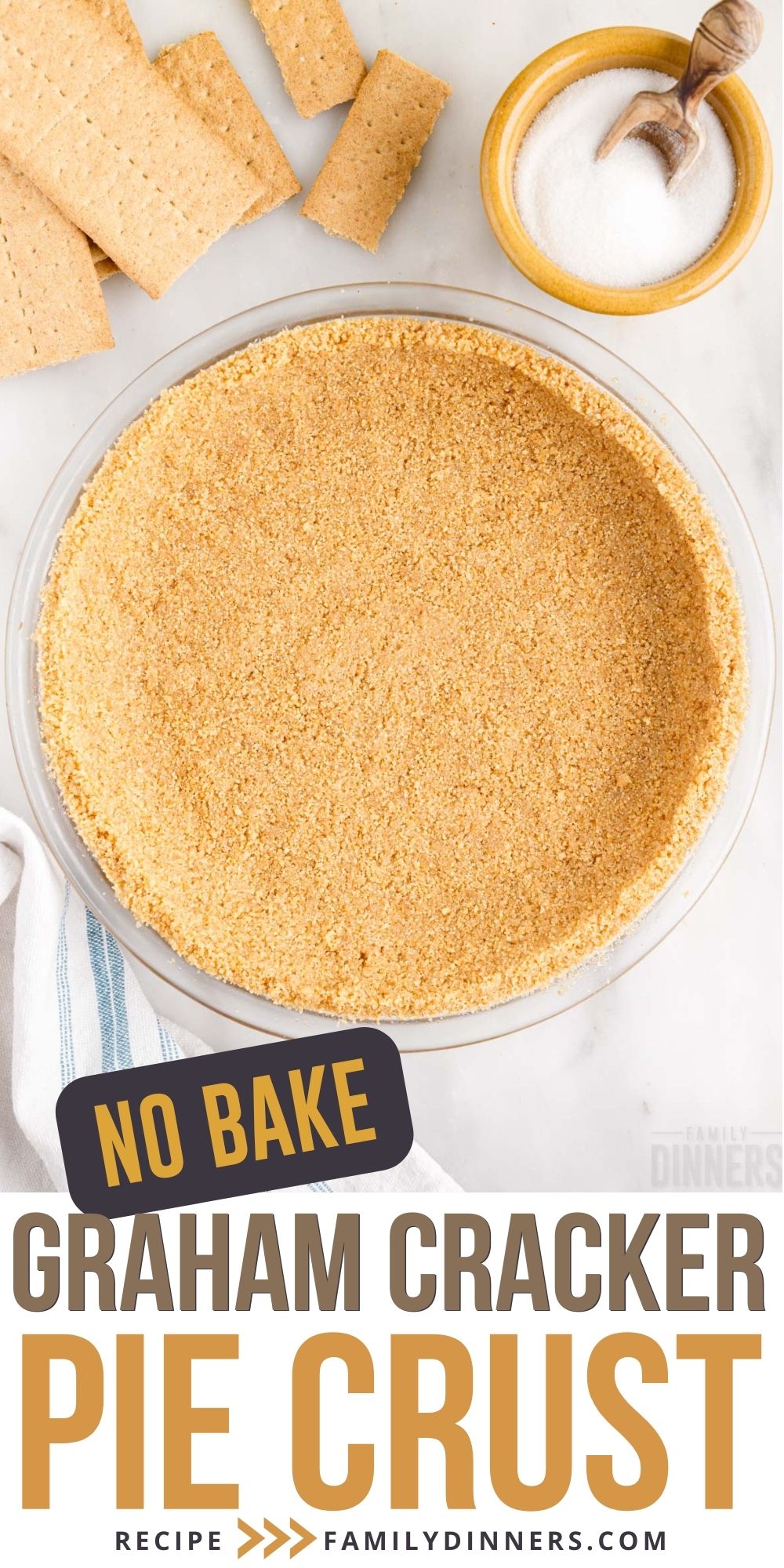 Graham Cracker Crust - Family Dinners