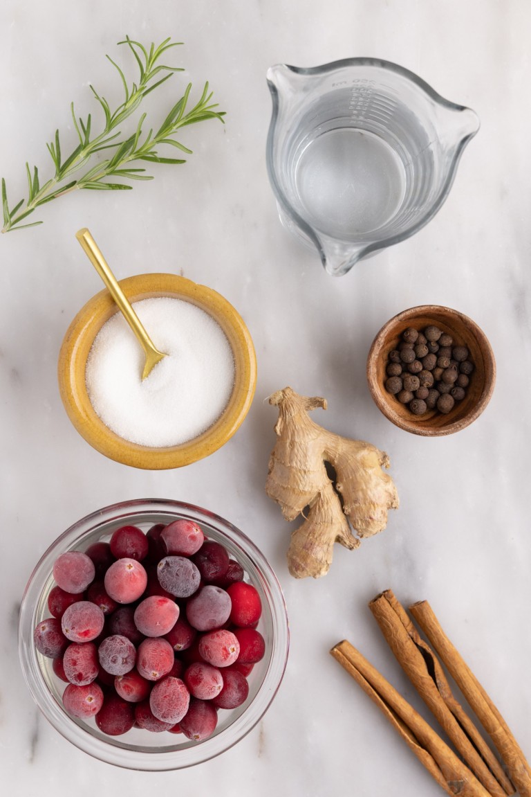 Cranberry Simple Syrup - Family Dinners