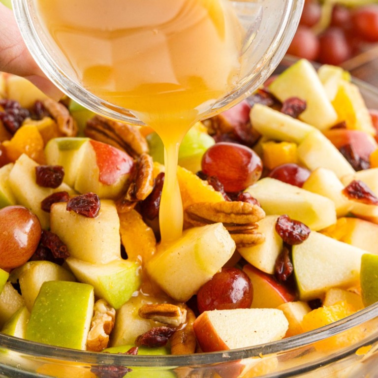 How To Make Fruit Salad Dressing - Family Dinners