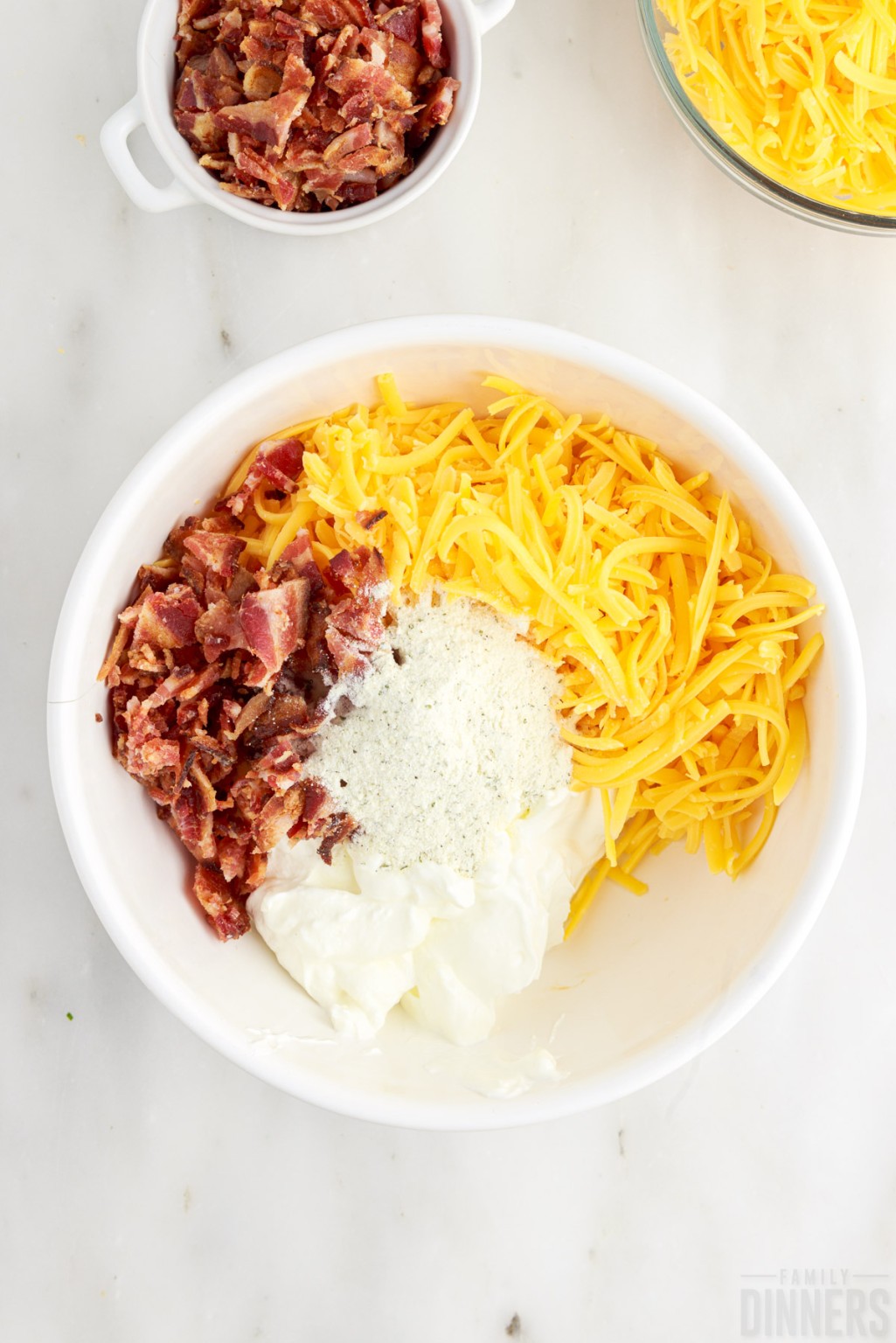 Crack Dip Recipe (Cheesy Bacon Ranch Chip Dip)