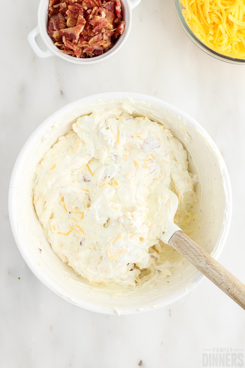 Crack Dip Recipe (Cheesy Bacon Ranch Chip Dip)