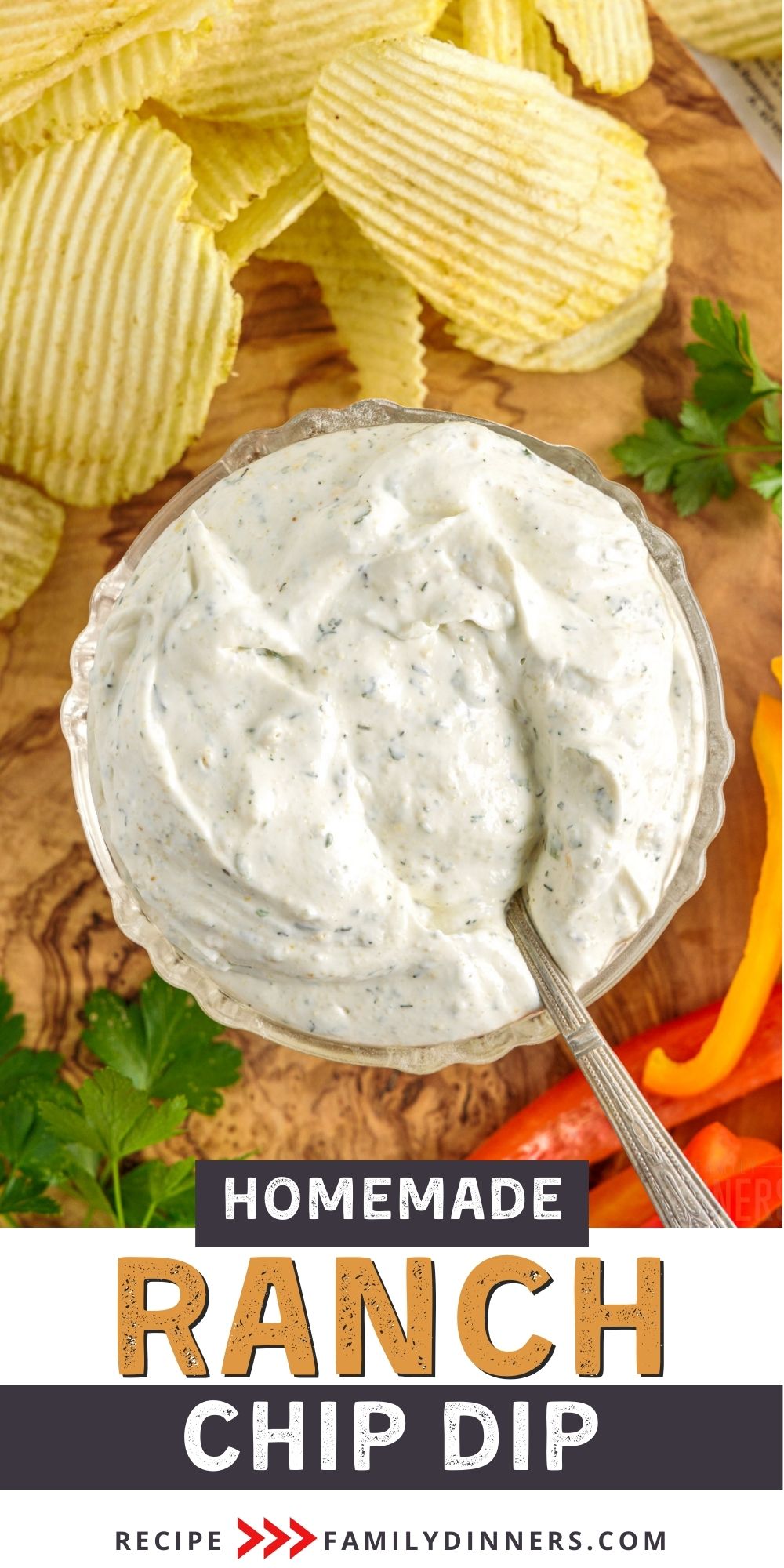 Easy Homemade Ranch Dip Recipe - Family Dinners