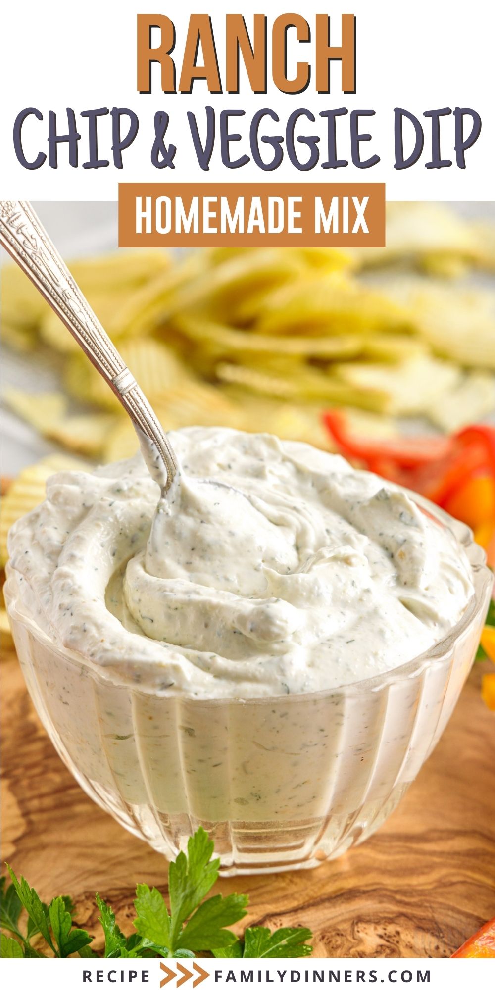 Easy Homemade Ranch Dip Recipe - Family Dinners