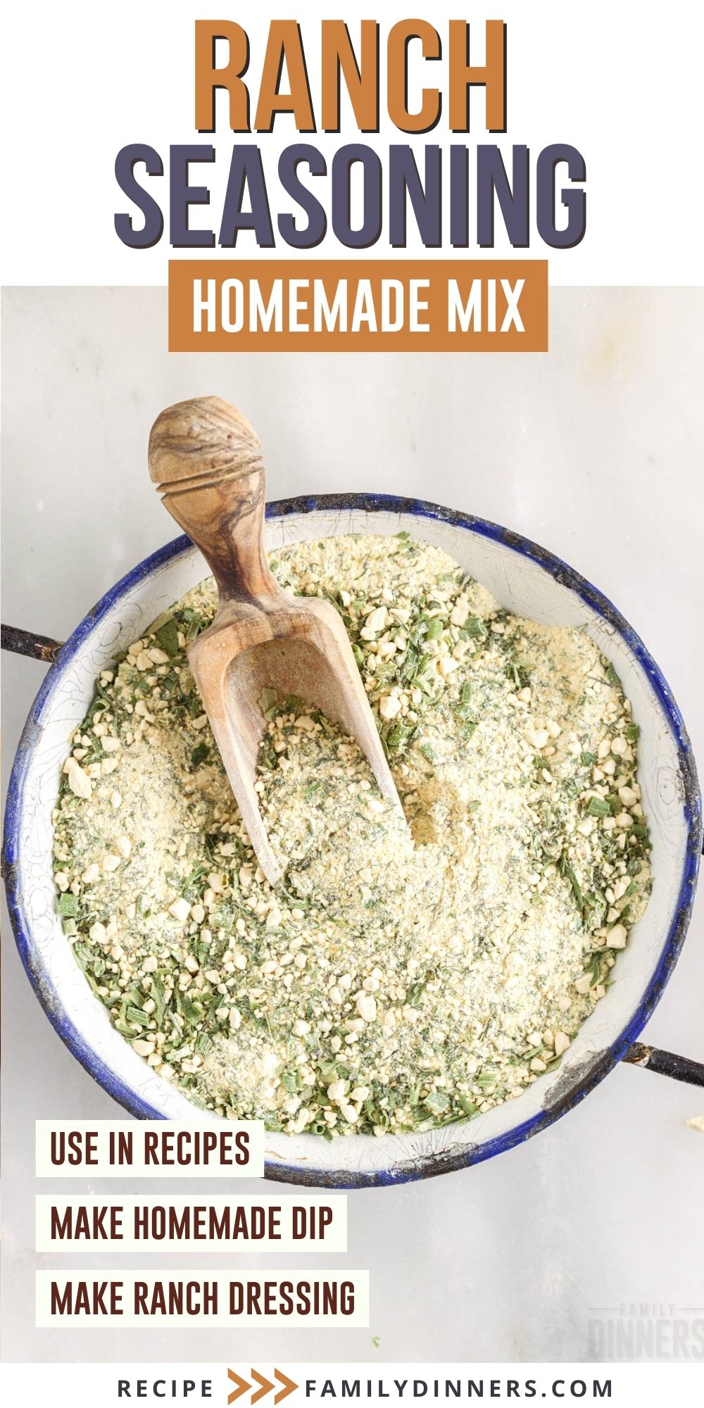 Homemade Ranch Seasoning Recipe - Family Dinners