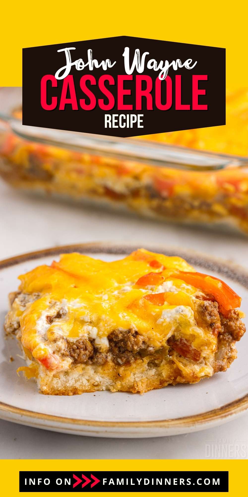 Easy John Wayne Casserole Recipe - Family Dinners
